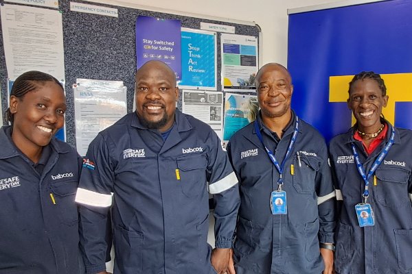 Africa Safety Star Award November 2025 Rustenburg Team | Babcock International