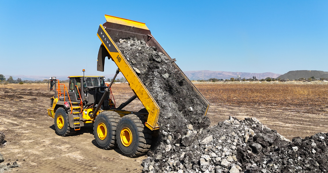 M Civils leads with first Volvo A40 ADTs in Southern Africa | Babcock ...