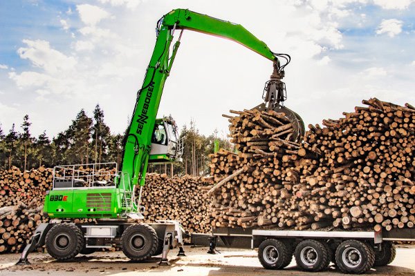 Timber Handling | Sennebogen | Babcock International