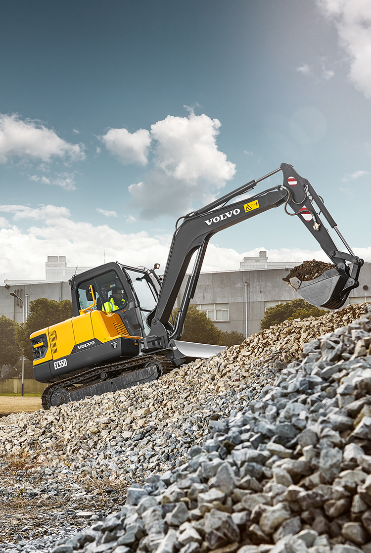 Volvo EC55D | Compact Excavators | Volvo | Products & Services ...